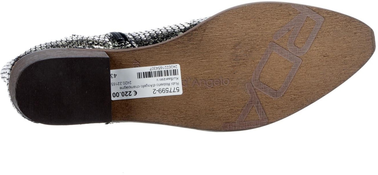 Rubi Roberto d'Angelo champagne - maat 10.5 kuitlaars champagne - maat ...